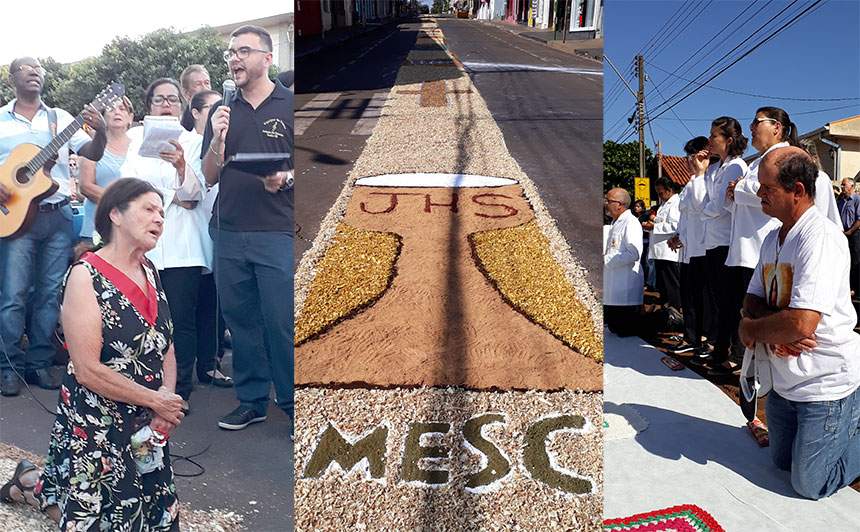 Norte Pioneiro celebra o Dia de Corpus Christi - GAZETA 369 / Rede Pioneira